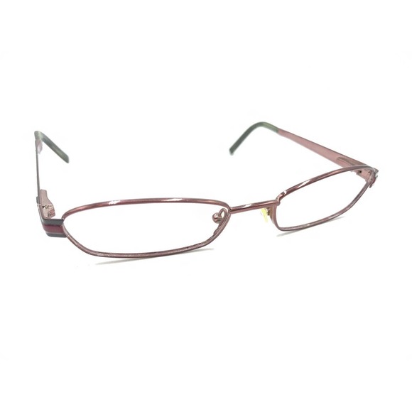 Gucci | Accessories | Gucci Gg 273 45j Rose Gold Brown Eyeglasses ...
